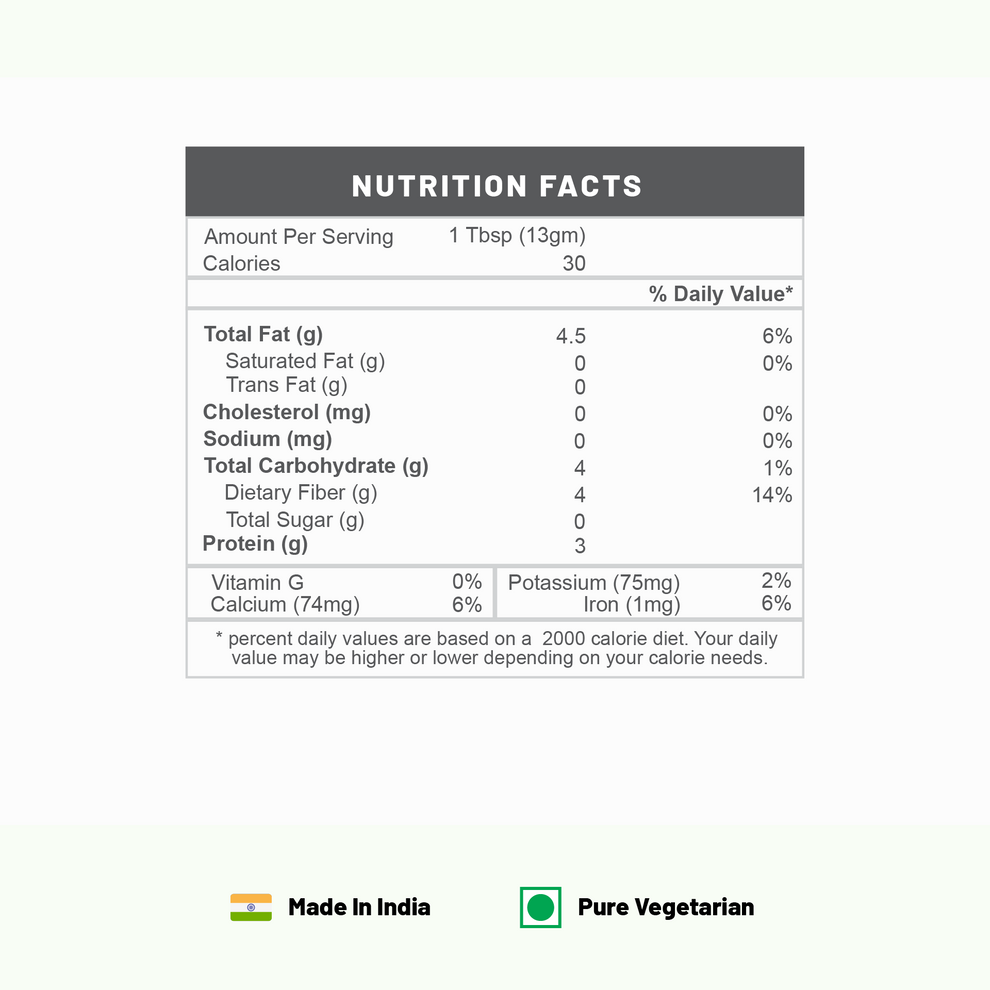 Pure Organic Organic Chia Seeds (Chiya Seeds)
