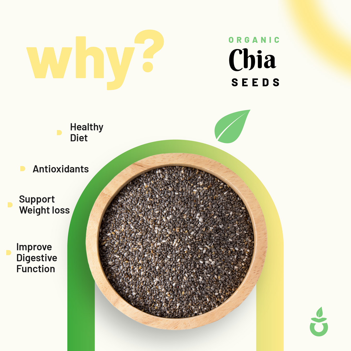 Pure Organic Organic Chia Seeds (Chiya Seeds)
